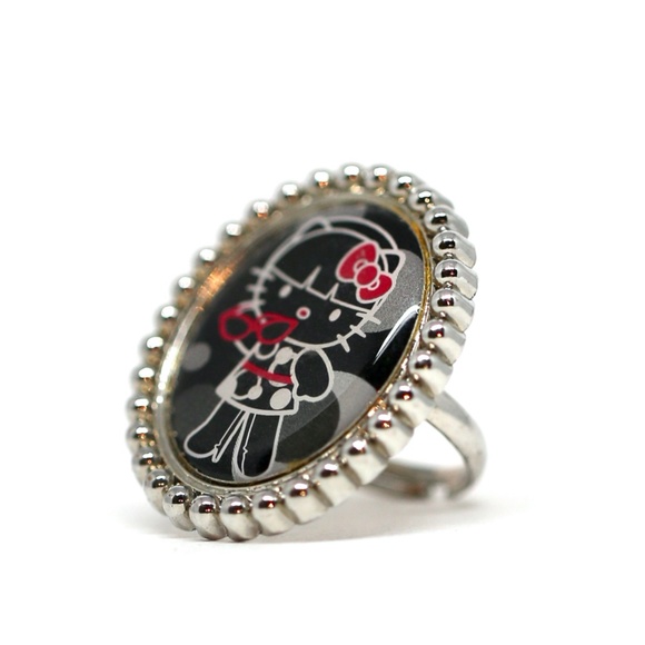 Hello Kitty | Jewelry | Hello Kitty Sanrio Ring Adjustable | Poshmark